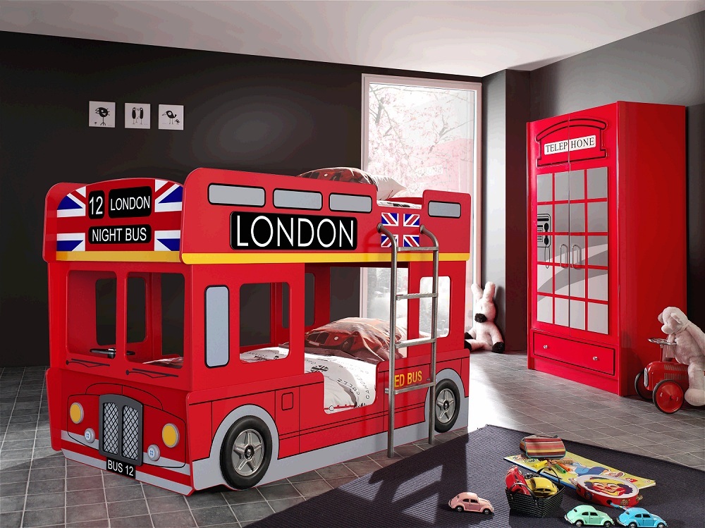 London Bus Bunk Bed - Windmill Kids Furniture
